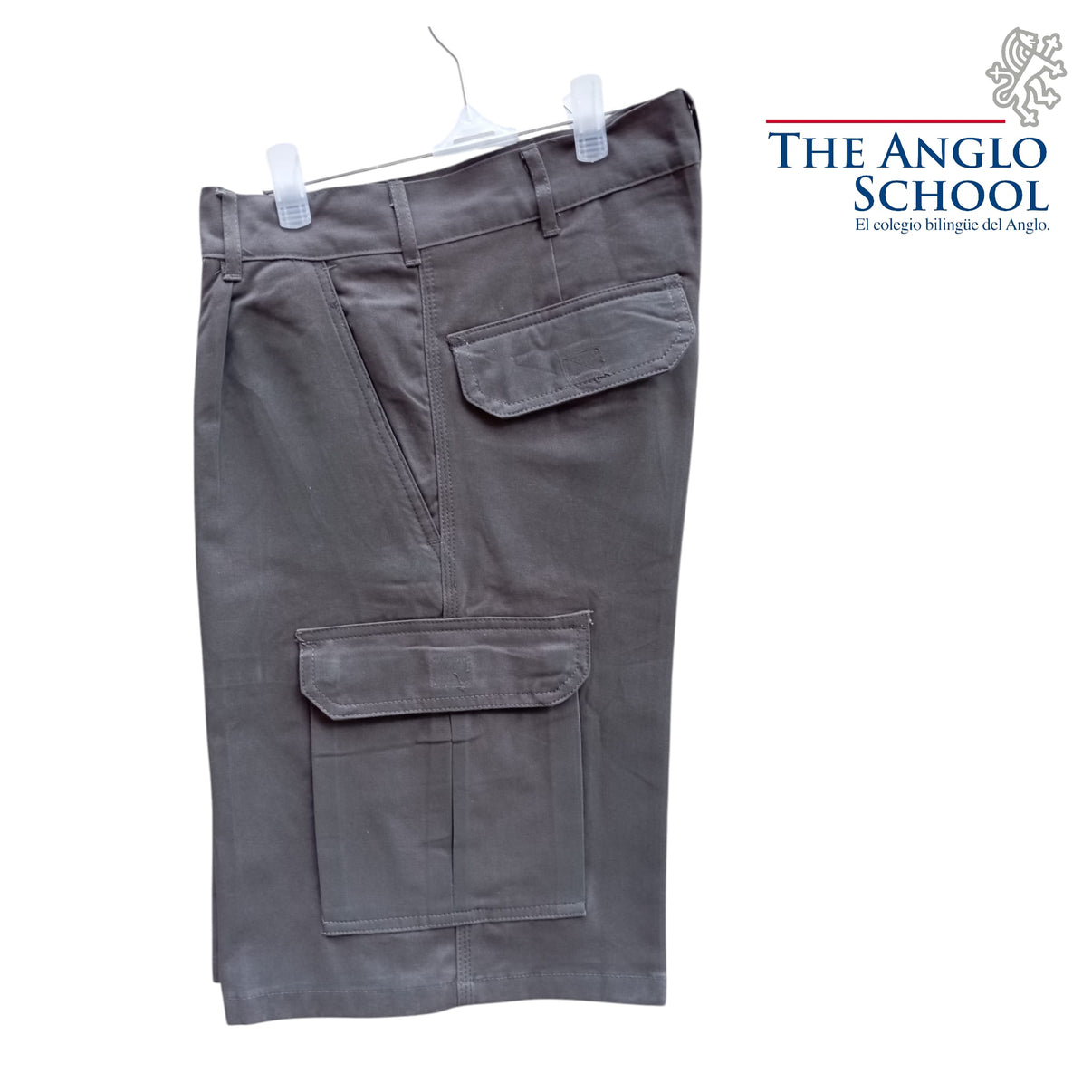BERMUDA CARGO GRIS ANGLO PREVENTA – MG Anglo Uniforms